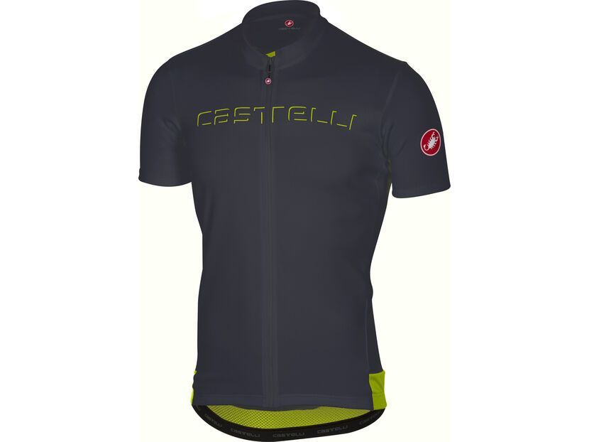 Castelli Prologo V Jersey, anthracite | BIKER-BOARDER.DE