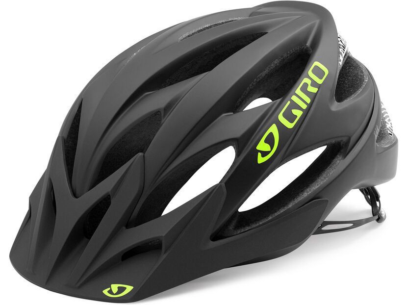 Giro Xar, matte black lime squiggle | BIKER-BOARDER.DE