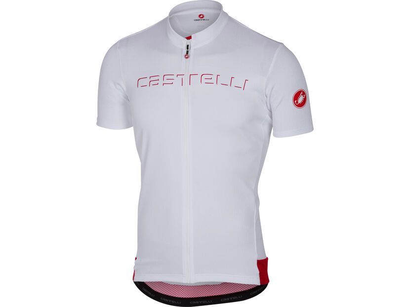 Castelli Prologo V Jersey, white | BIKER-BOARDER.DE