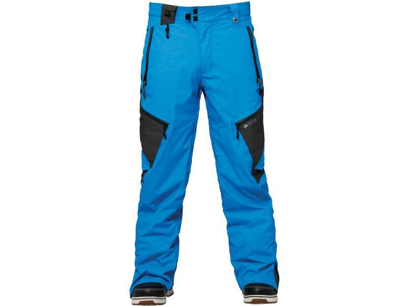 686 Glacier Synth Thermagraph Pant, Blue Heather Twill Colorblock ...