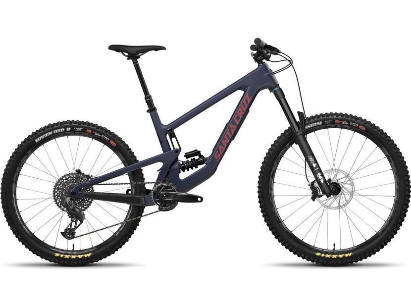 Santa Cruz Nomad C / GX AXS / Coil / MX, matte liquid blue | BIKER ...