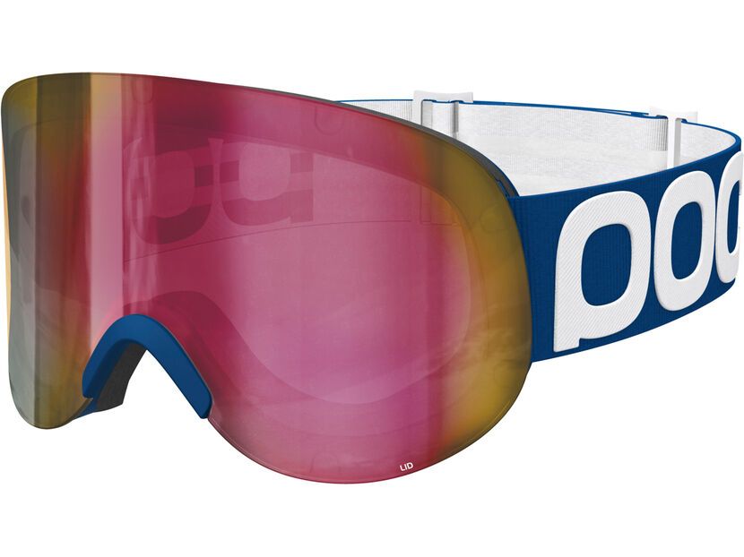 POC Lid, lead blue/Lens: persimmon red mirror | BIKER-BOARDER.DE