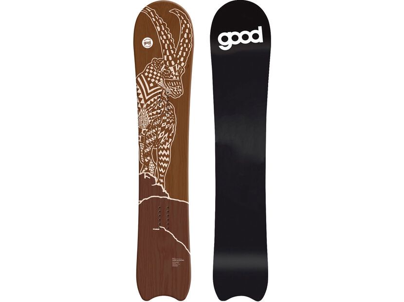 goodboards Capra Nose Rocker Wide 164 cm, braun | BIKER-BOARDER.DE