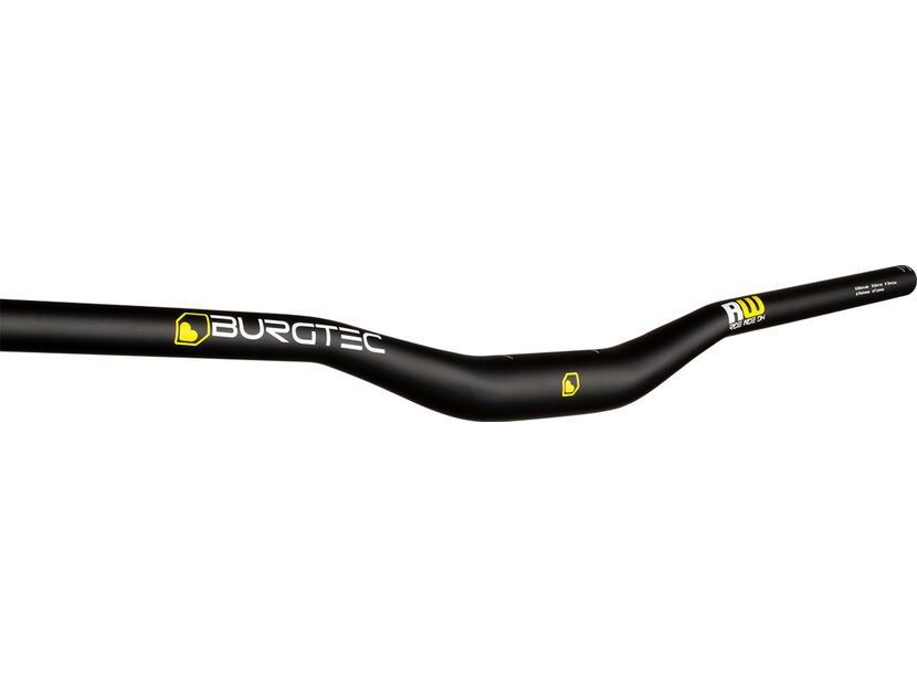 Burgtec Ride Wide Alloy DH Handlebar - 35 / 30 mm Rise | BIKER-BOARDER.DE