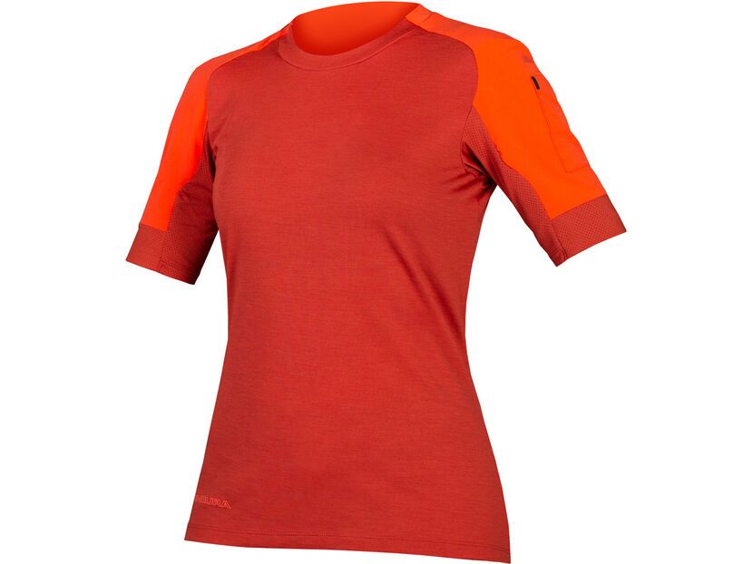 Endura Damen GV500 Trikot (kurzarm), cayenne | BIKER-BOARDER.DE