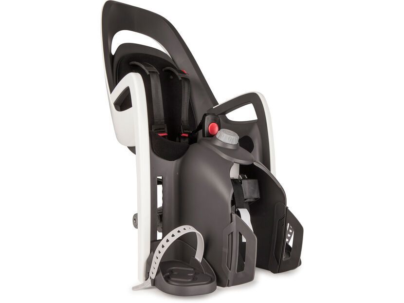 Hamax Caress mit Gepäckträger-Adapter, grau/weiss/schwarz | BIKER ...