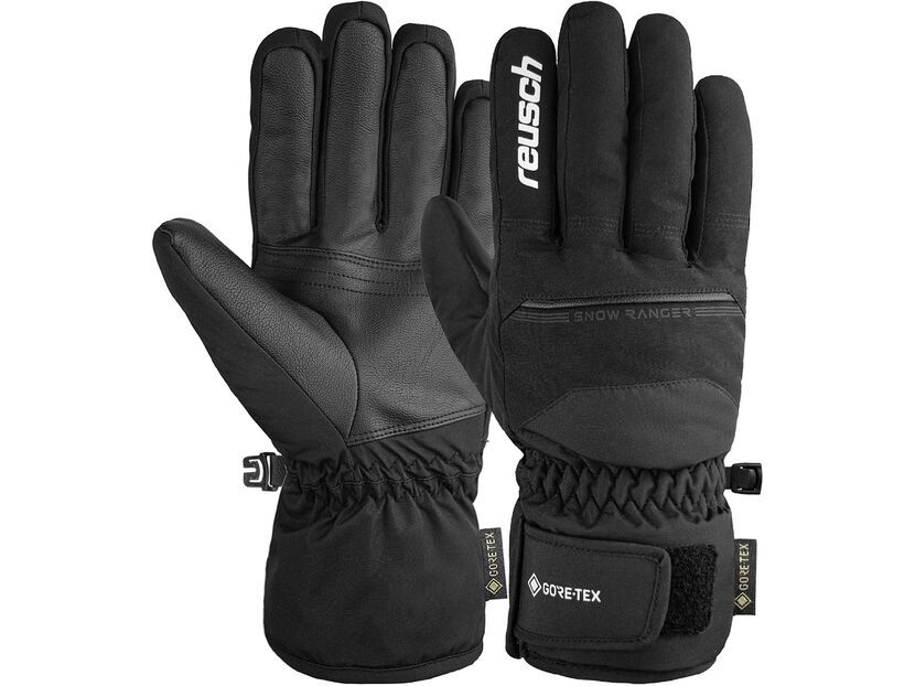 Reusch Snow Ranger Gore-Tex, black/white | BIKER-BOARDER.DE