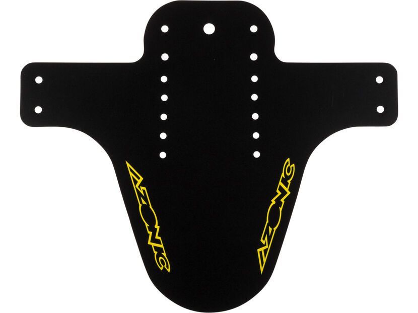 Azonic Splatter Fender Logo, black/yellow | BIKER-BOARDER.DE
