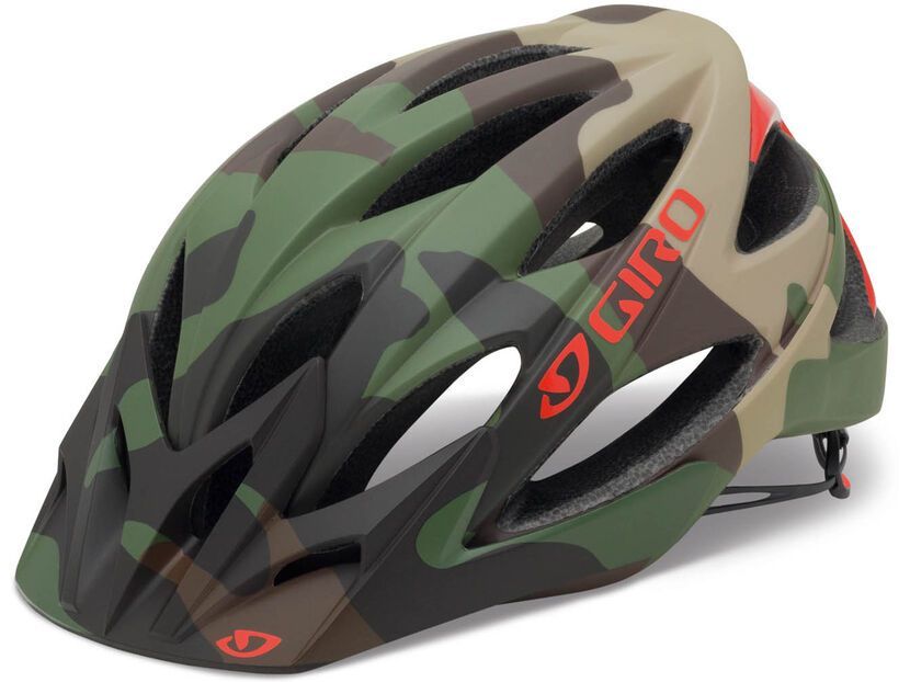 Giro Xar, matte green camo | BIKER-BOARDER.DE