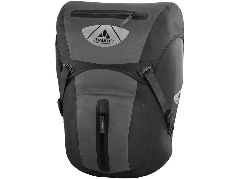 Vaude Discover Pro Back, anthracite/black | BIKER-BOARDER.DE