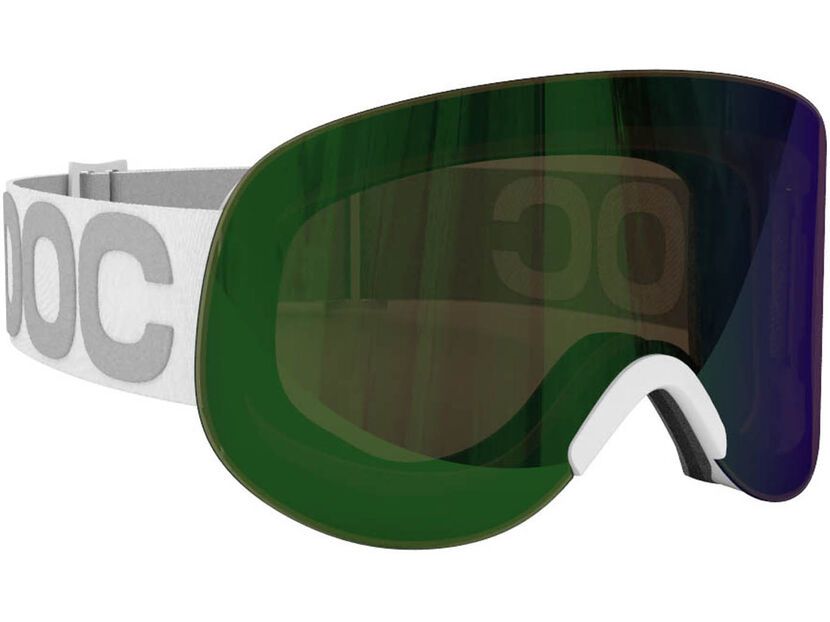 POC Lid, Hydrogen White/Bronze/Green mirror | BIKER-BOARDER.DE