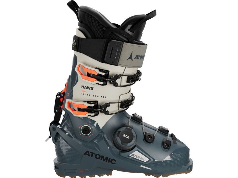 Atomic Hawx Ultra XTD 120 BOA GW, storm/stone/orange | BIKER-BOARDER.DE