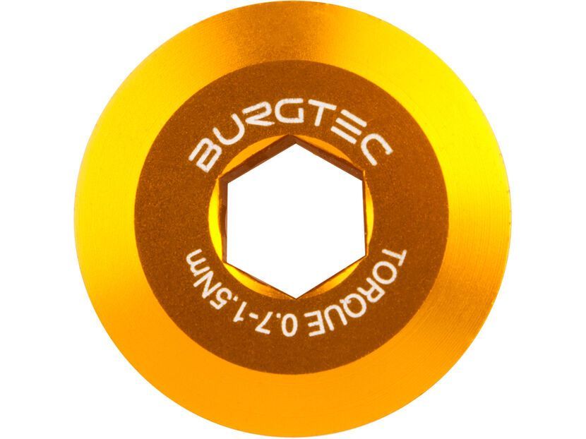 Burgtec Shimano Crank Bolt, burgtec bullion gold | BIKER-BOARDER.DE