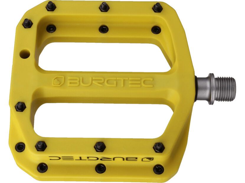 Burgtec MK4 Composite Pedals, electric yellow | BIKER-BOARDER.DE