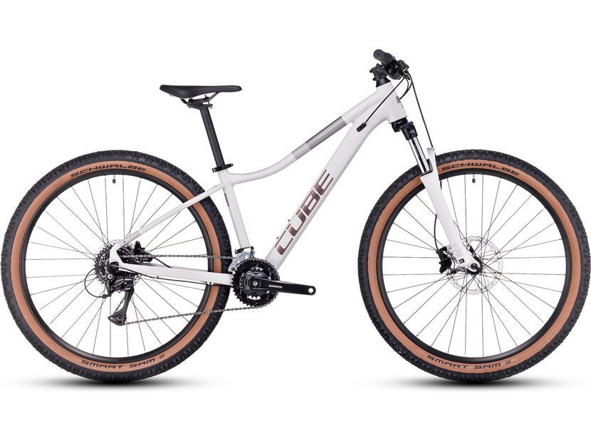 Cube Access WS EXC 27.5, lightgrey´n´rose | BIKER-BOARDER.DE