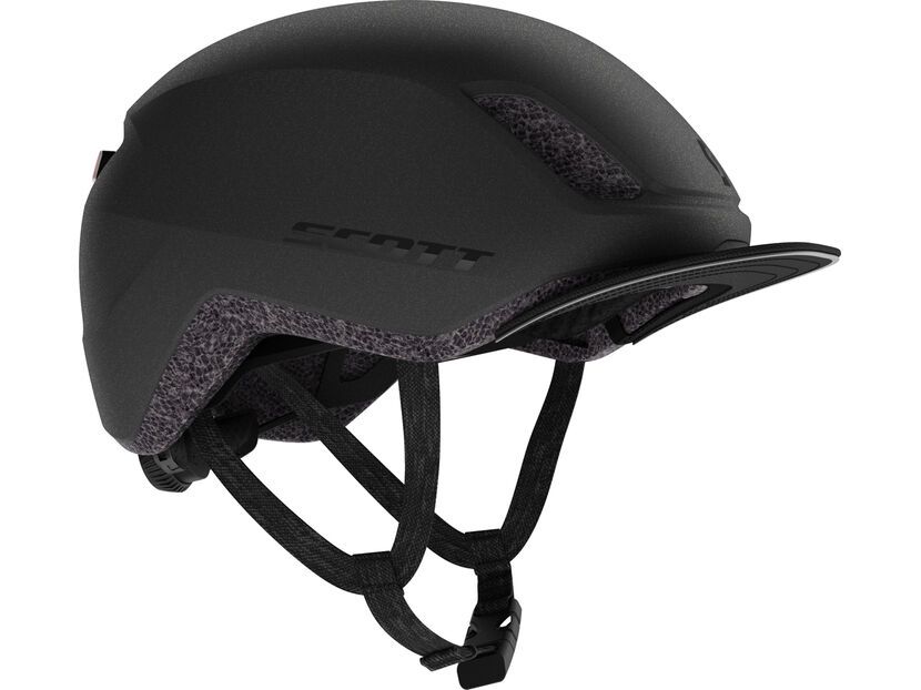 Scott IL Doppio Plus Helmet, granite black | BIKER-BOARDER.DE