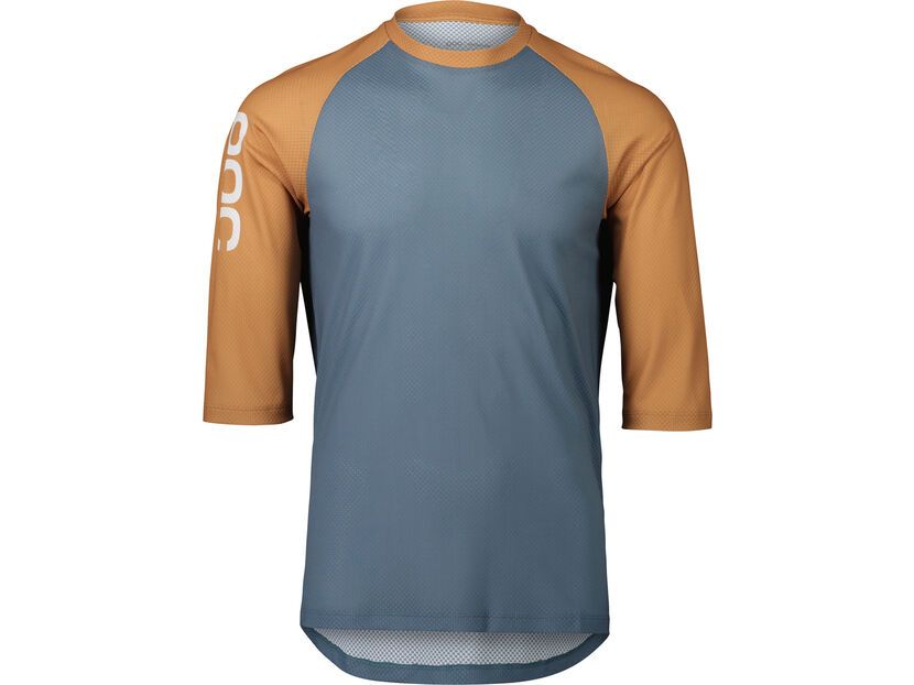 POC MTB Pure 3/4 Jersey, calcite blue/aragonite brown | BIKER-BOARDER.DE