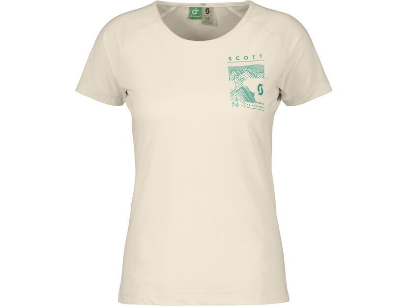 Scott Defined DRI Short-Sleeve Womens' Tee, cotton white | BIKER-BOARDER.DE