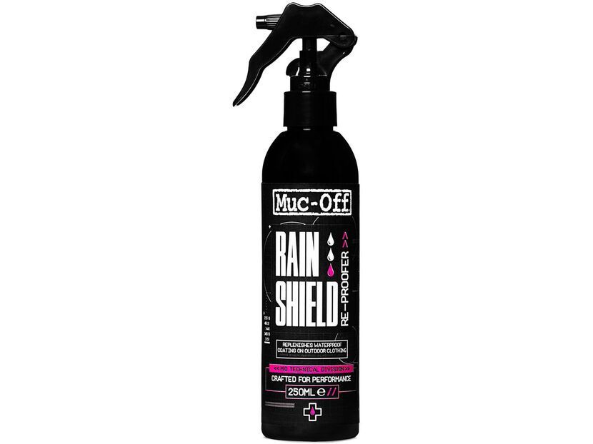 Muc-Off Rain Shield Re-Proofer - 250 ml, black | BIKER-BOARDER.DE