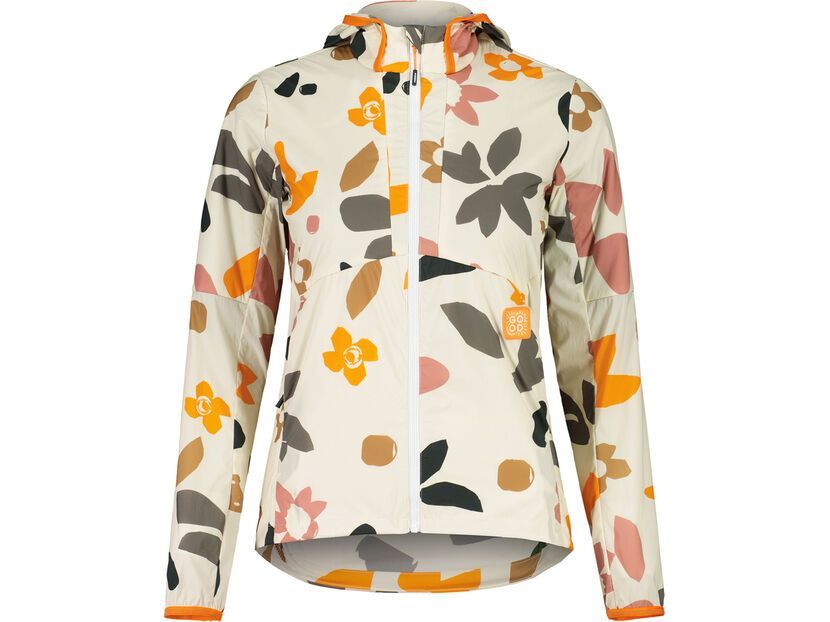 Maloja WinterflowerM. Printed, glacier milk sundry | BIKER-BOARDER.DE