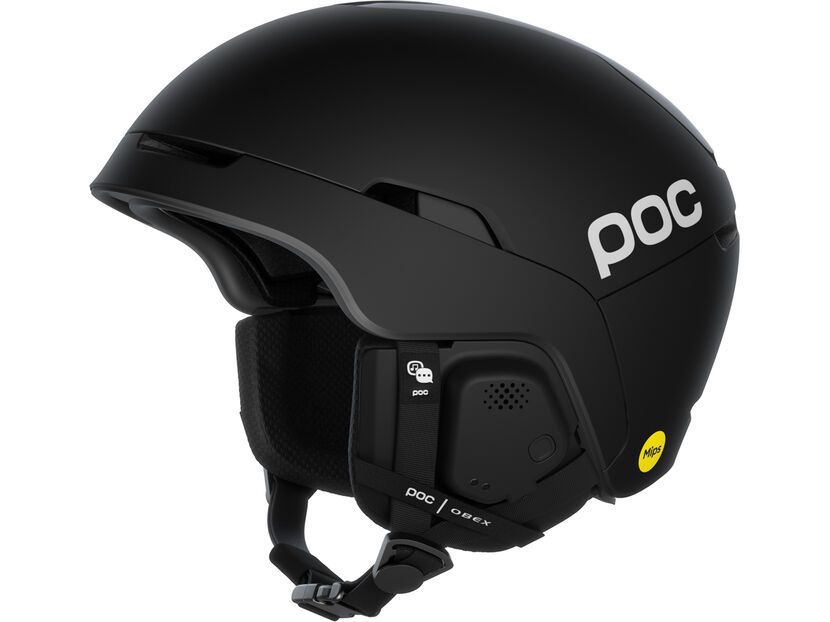 POC Obex MIPS Communication, uranium black matt | BIKER-BOARDER.DE
