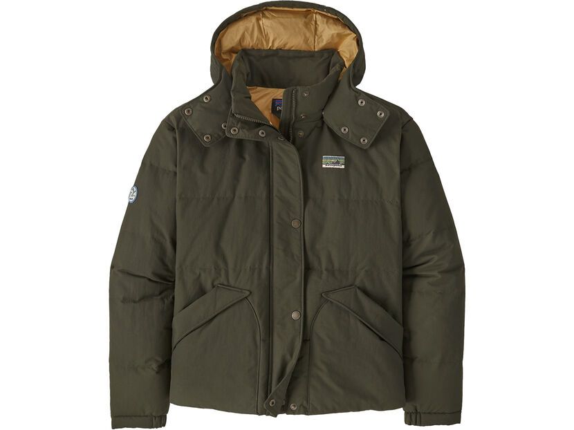 Patagonia Women's Downdrift Insulated Jacket, pine needle green | BIKER ...