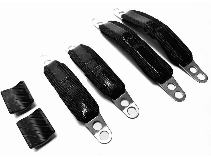 Aeroe Rack Spare Parts Pack, black | BIKER-BOARDER.DE