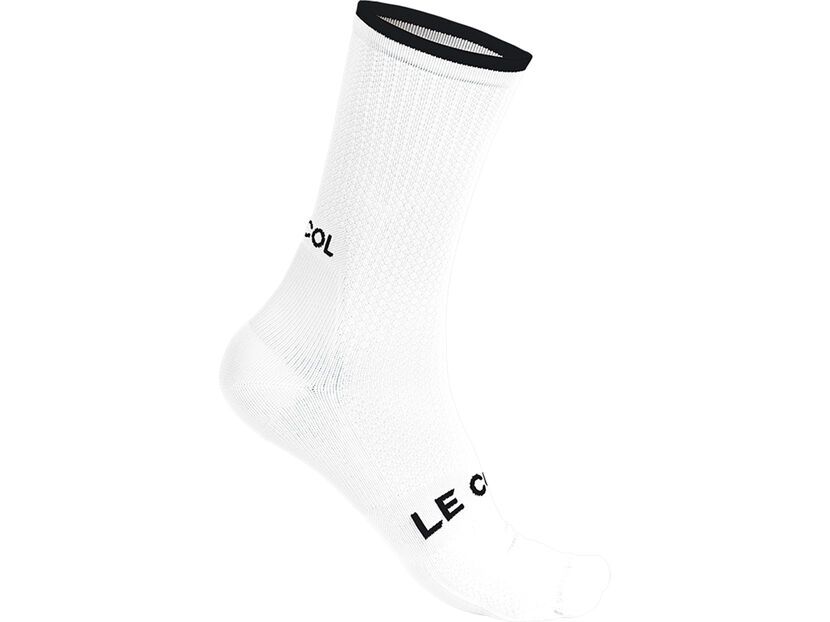Le Col Cycling Socks, white/black | BIKER-BOARDER.DE
