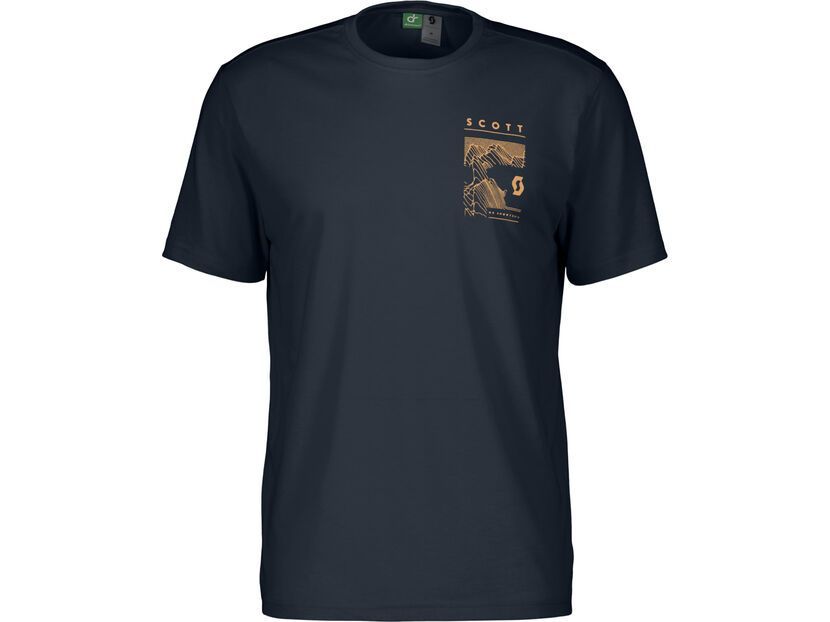 Scott Defined DRI Short-Sleeve Men's Tee, dark blue | BIKER-BOARDER.DE
