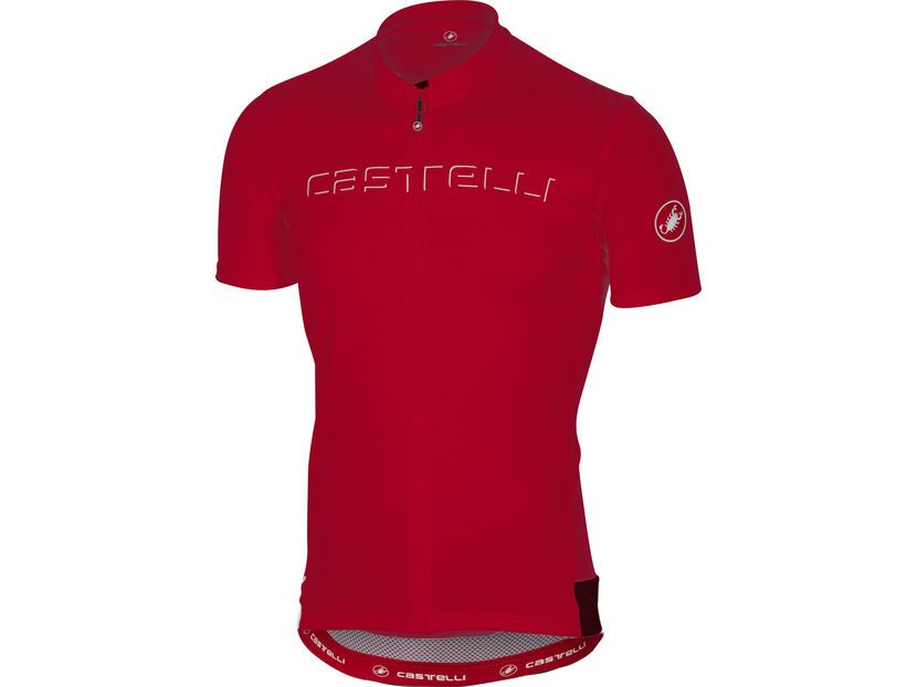 Castelli Prologo V Jersey, red | BIKER-BOARDER.DE