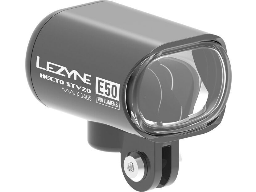 Lezyne Hecto Drive E50 StVZO, schwarz | BIKER-BOARDER.DE