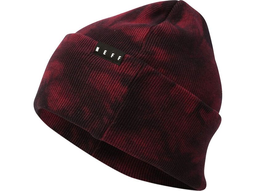 Neff Lawrence Washed Beanie, maroon | BIKER-BOARDER.DE