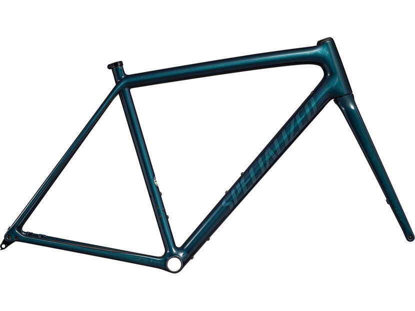 Specialized Crux Frameset, metallic deep lake/green pearl | BIKER ...