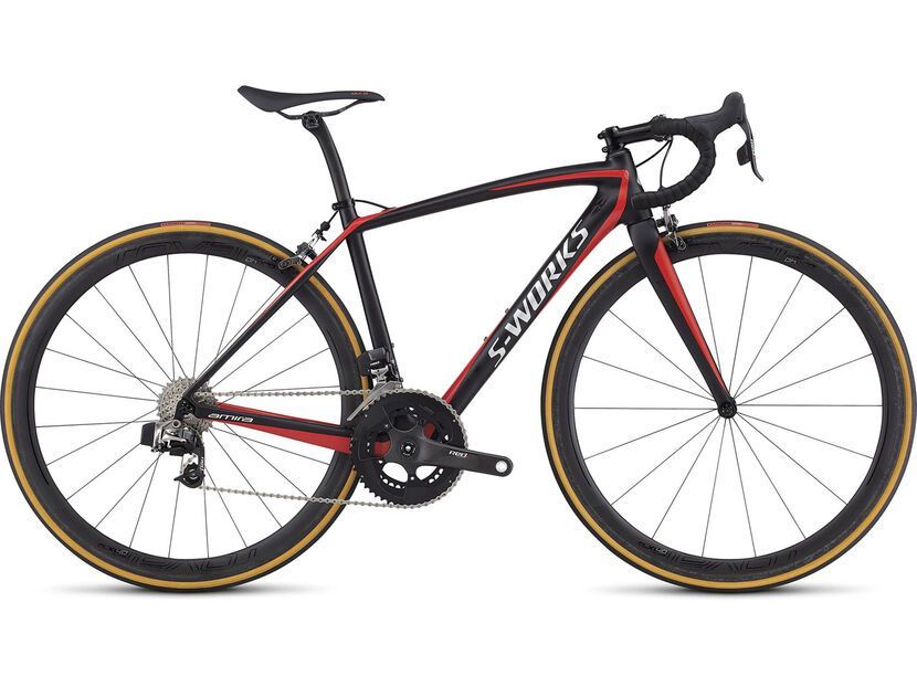 Specialized S-Works Amira SL4 eTap, tarmac black/nordic red/klsil ...