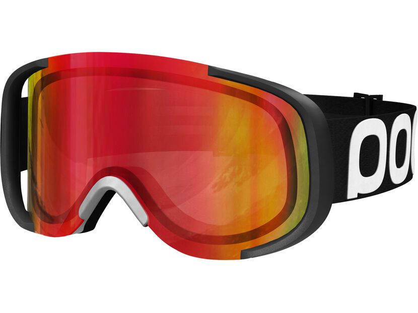 POC Cornea Flow, black/persimmon-red mirror | BIKER-BOARDER.DE